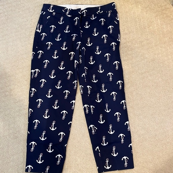 J. Crew | Pants & Jumpsuits | J Crew Stretch Anchor Pants | Poshmark